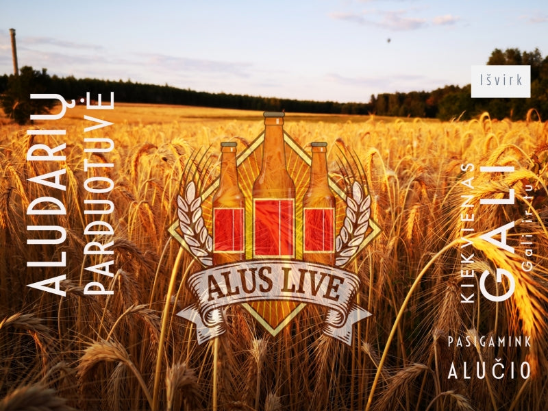 Dovanų kuponas - Alus live – Alus live - Aludaris.lt